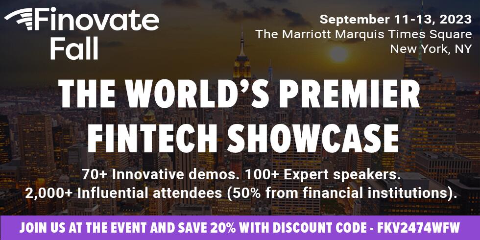 FinovateFall 2023 - World Finance Informs